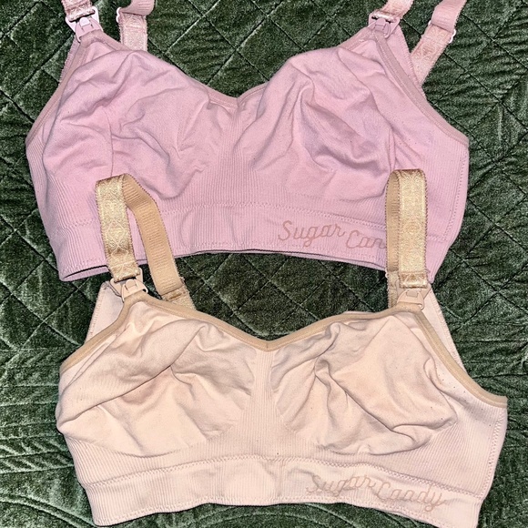 Sugar Candy | Intimates & Sleepwear | 2 Sugar Candy Nursing Bras Very ...